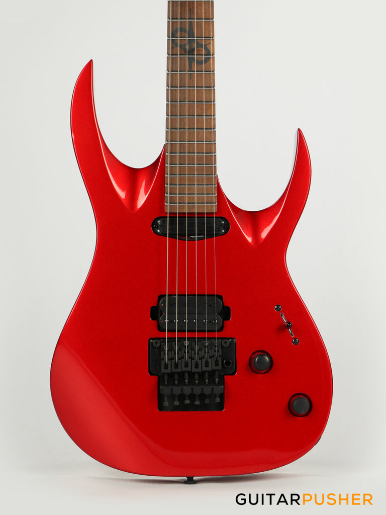 Solar Guitars AB1.6FRCAR Candy Apple Red Metallic Electric Guitar w/ F – GuitarPusher