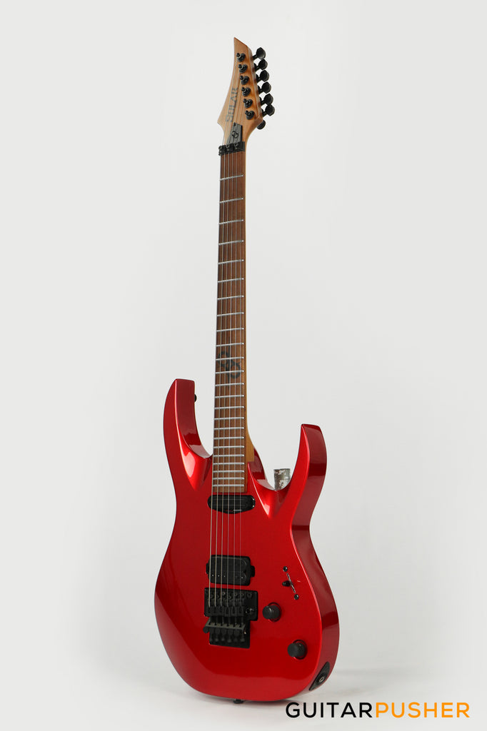 Solar Guitars AB1.6FRCAR Candy Apple Red Metallic Electric Guitar w/ F – GuitarPusher