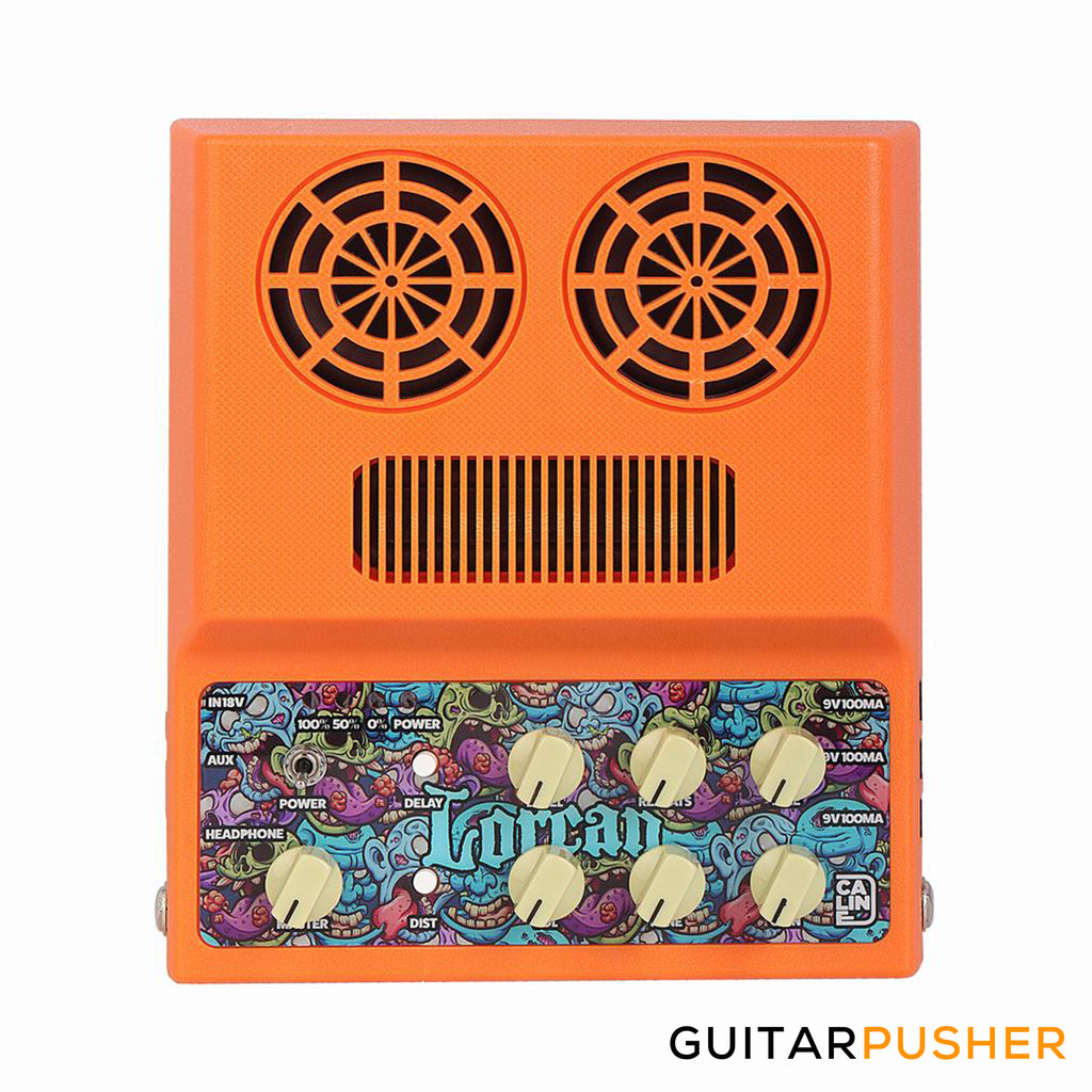 Caline CA-100 G Lorcan Mini Electric Guitar Amplifier w/ Effects and B ...