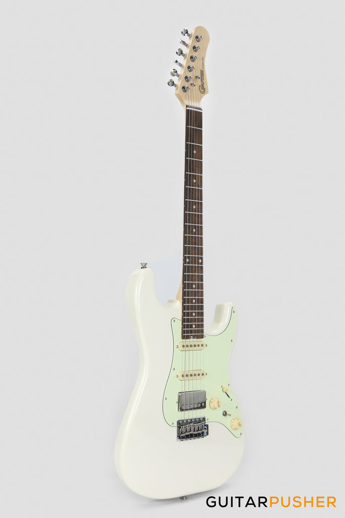 Crafter Guitars Modern Sera S RS OW, S-Style Electric Guitar, Maple Ne ...