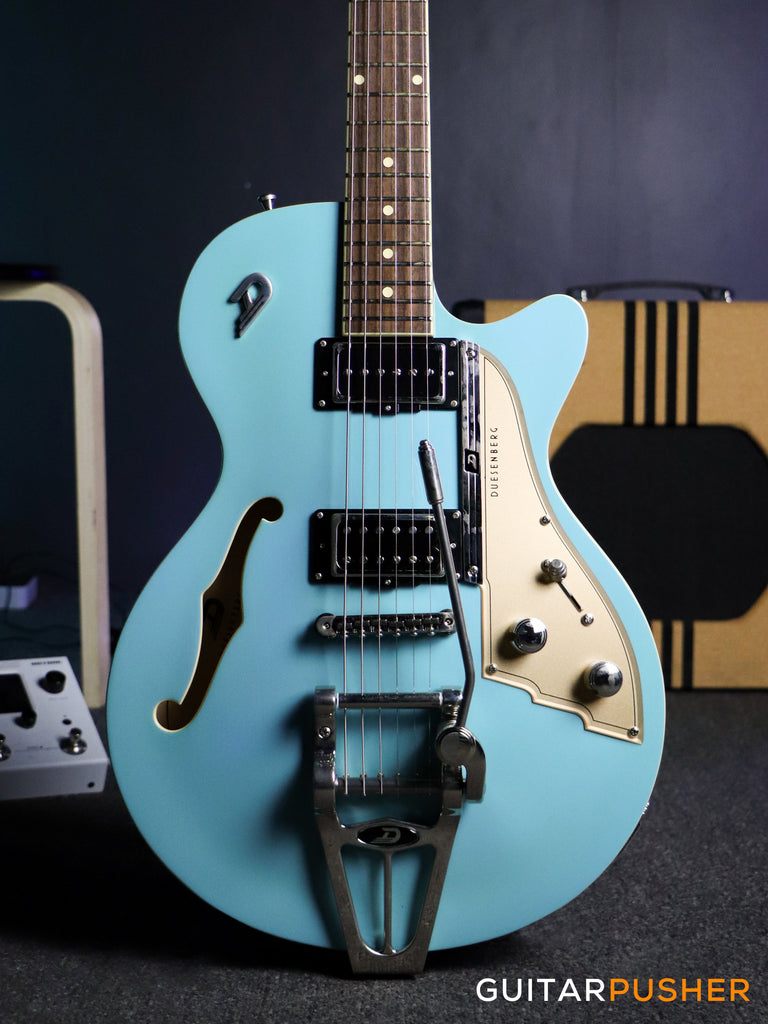 Duesenberg Guitars Starplayer TV Electric Guitar (Narvik Blue) w/ Hard ...