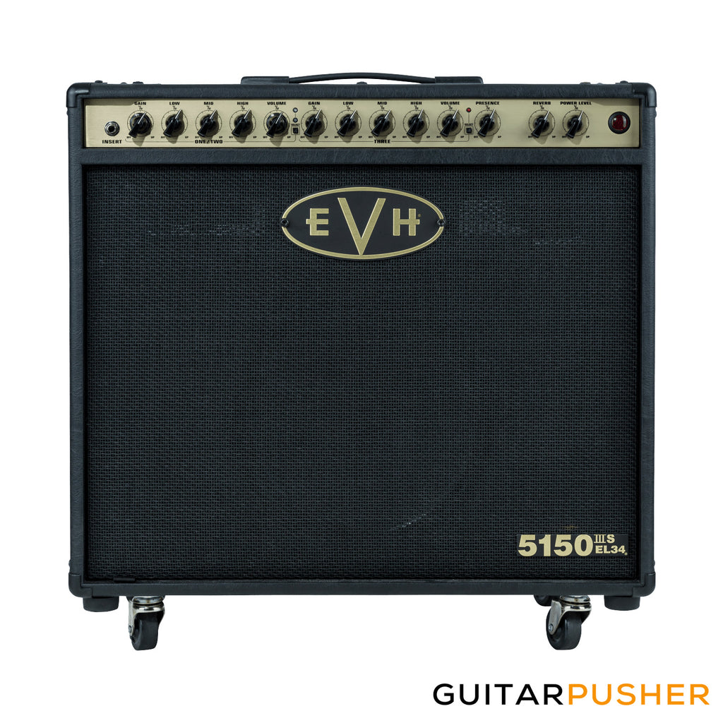 EVH 5150III 50-Watt EL34 1x12" All-Tube Combo Amplifier, Black, 240V A ...