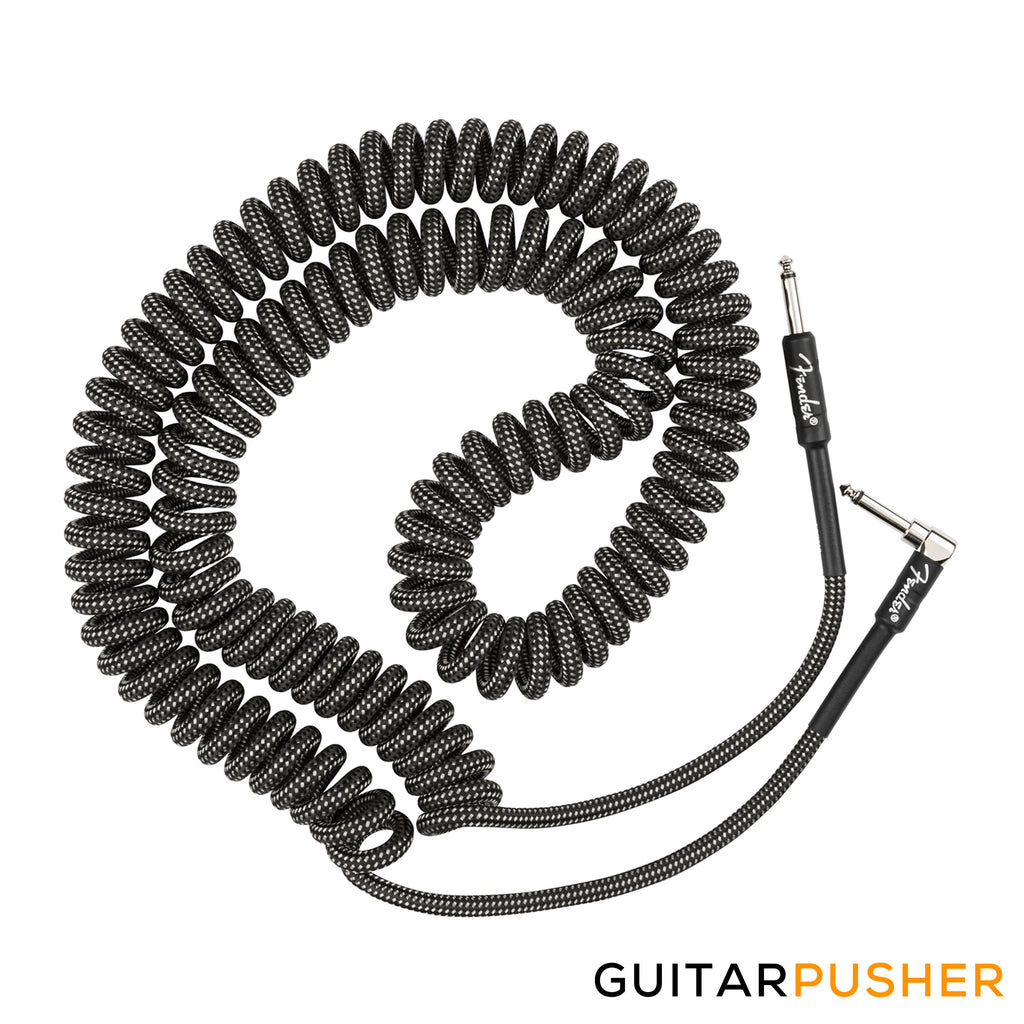 Fender Professional Coil Cable 30' Straight to R/A – GuitarPusher
