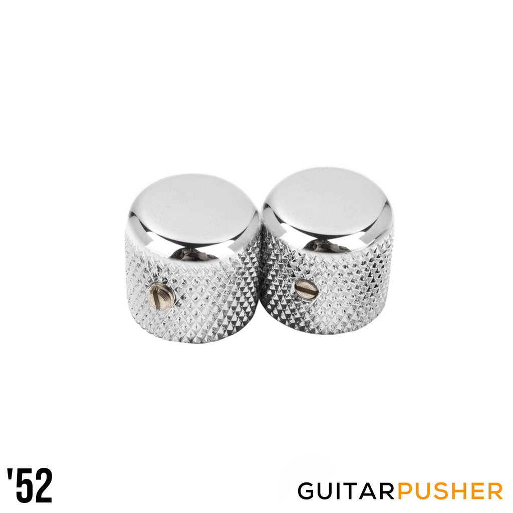 Fender Telecaster Dome Knob Set (2 pcs.) - Chrome – GuitarPusher