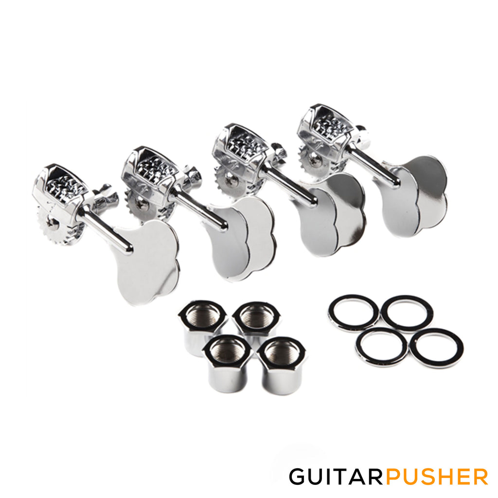 Fender Deluxe "F" Stamp Machine Heads for Jazz/P-Bass – GuitarPusher