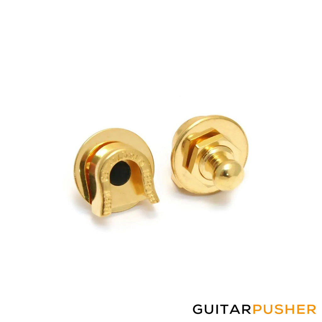 Fender Strap Locks for Electric Guitar (Set of 2) - Gold 002-2043-049 – GuitarPusher