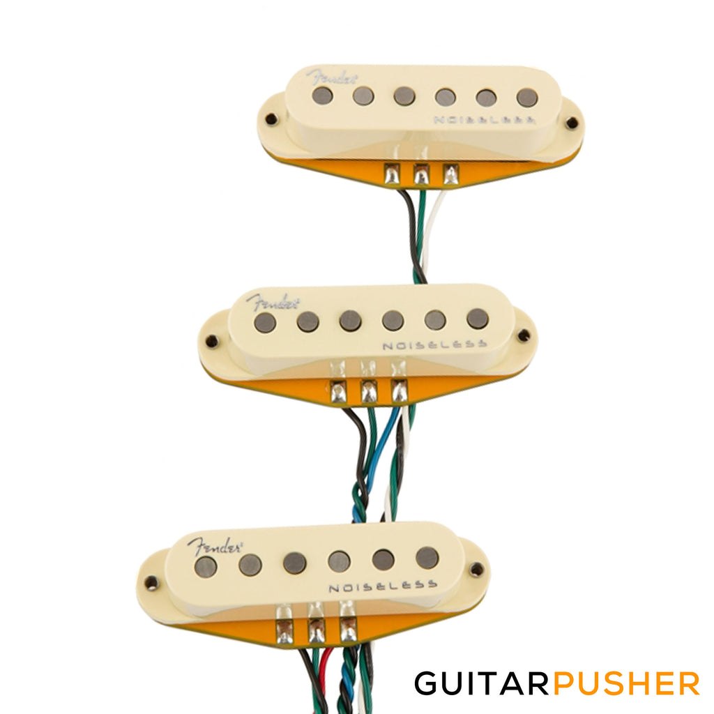 Fender Gen 4 Noiseless Strat Pickup Set - Aged White 099-2260-000 ...