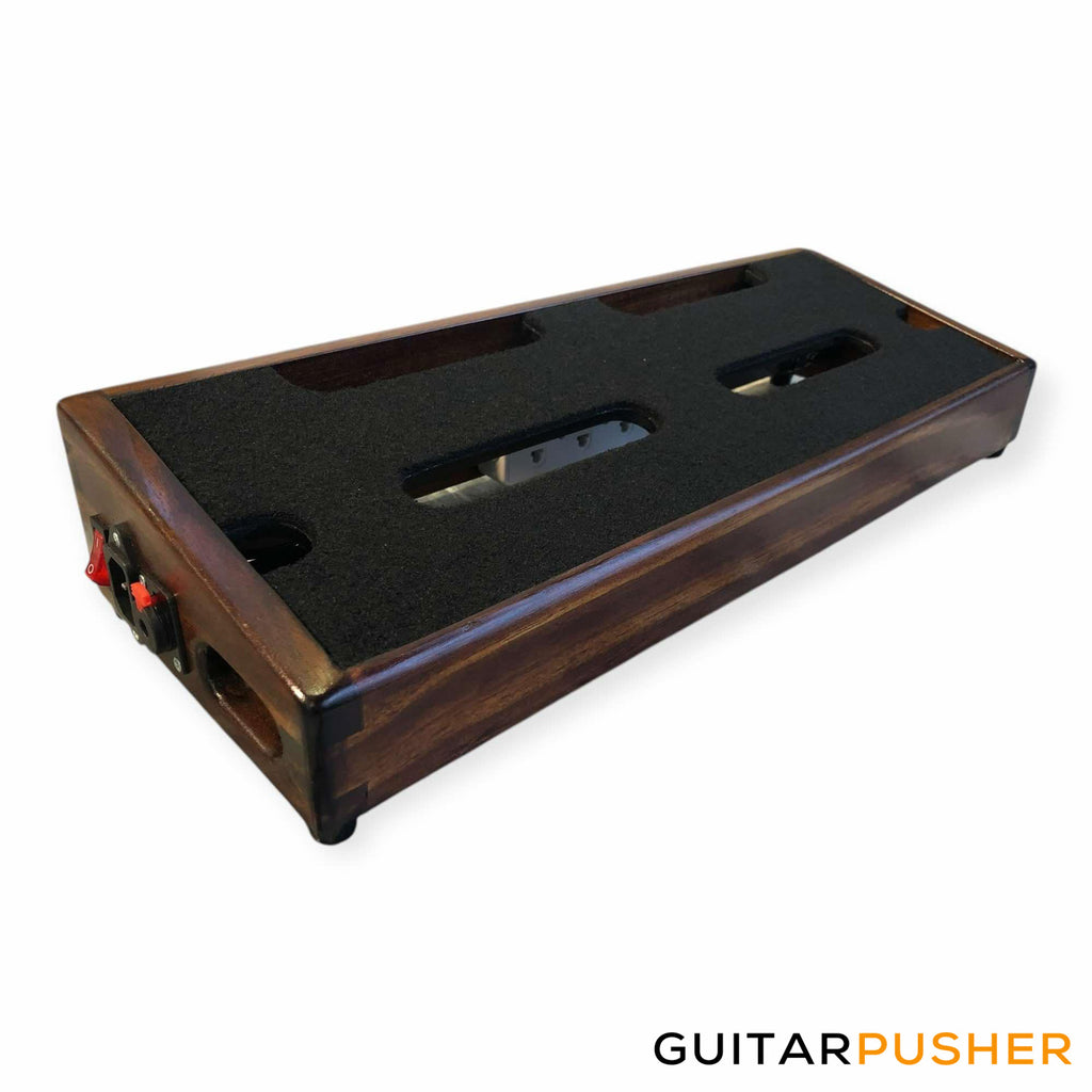 GC Rockboard Lyan Nano Pedalboard (18 x 6 x 3) - Mahogany – GuitarPusher