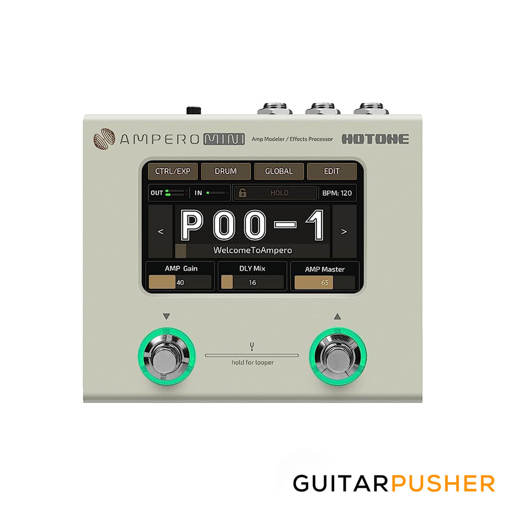 Hotone MP-50VN Ampero MINI Amp Modeler & Multi-Effects Processor - Van ...