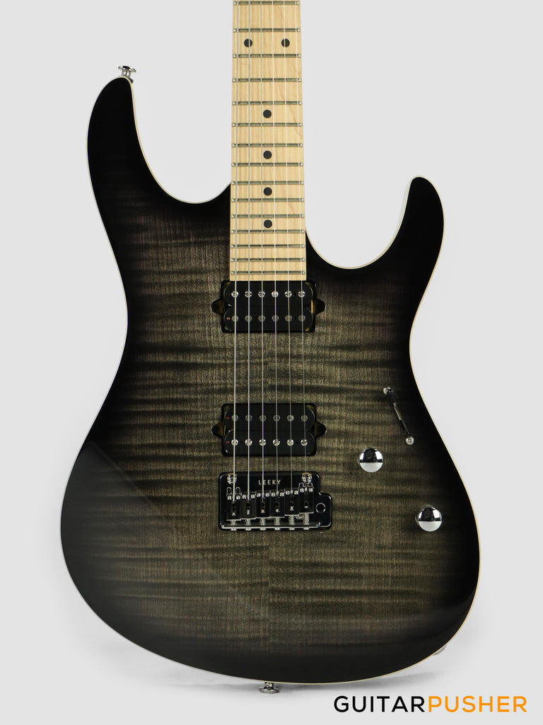 Leeky L-Series L15 HH S Style (Flamed Maple Top/Maple Fingerboard) - B ...