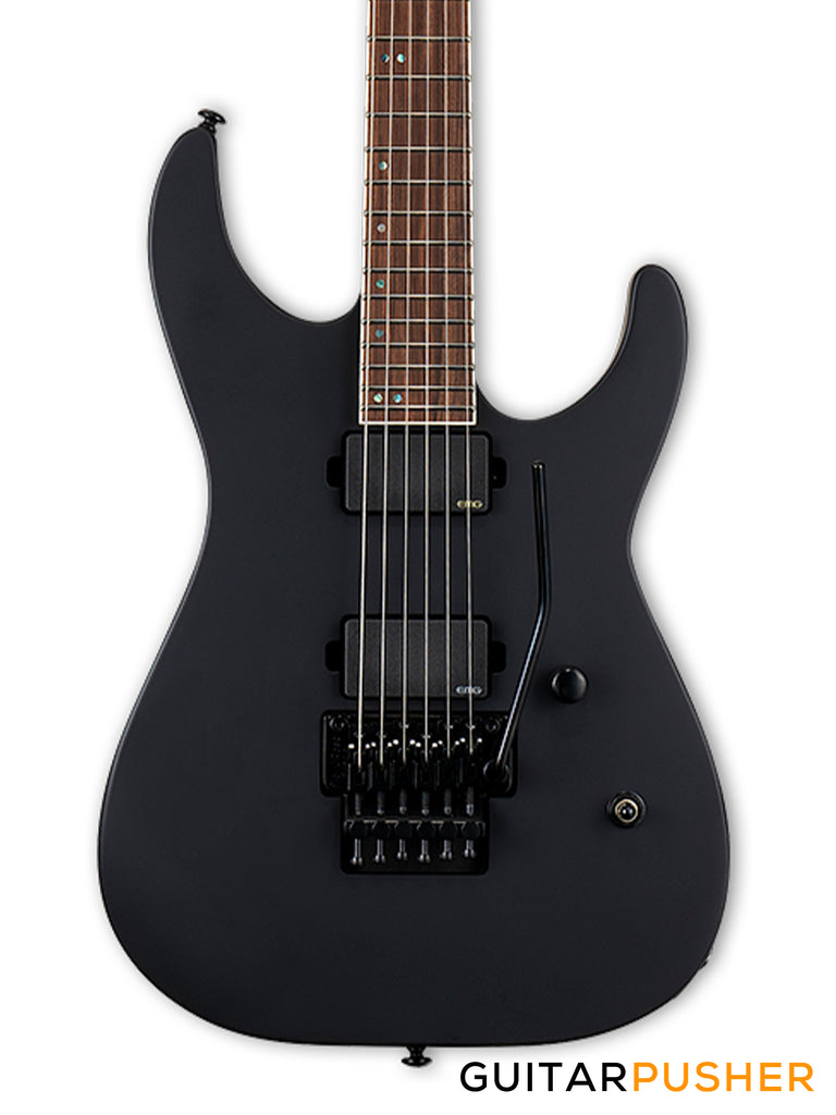 LTD M-400 Modern Electric Guitar w/ EMG 85/81 Humbucker Pickups - Blac ...
