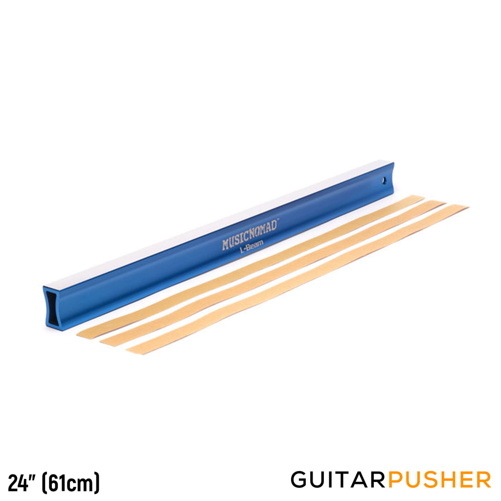 MusicNomad Fret Leveler (L-Beam) 24" (61cm) for Bass Guitars MN812 ...