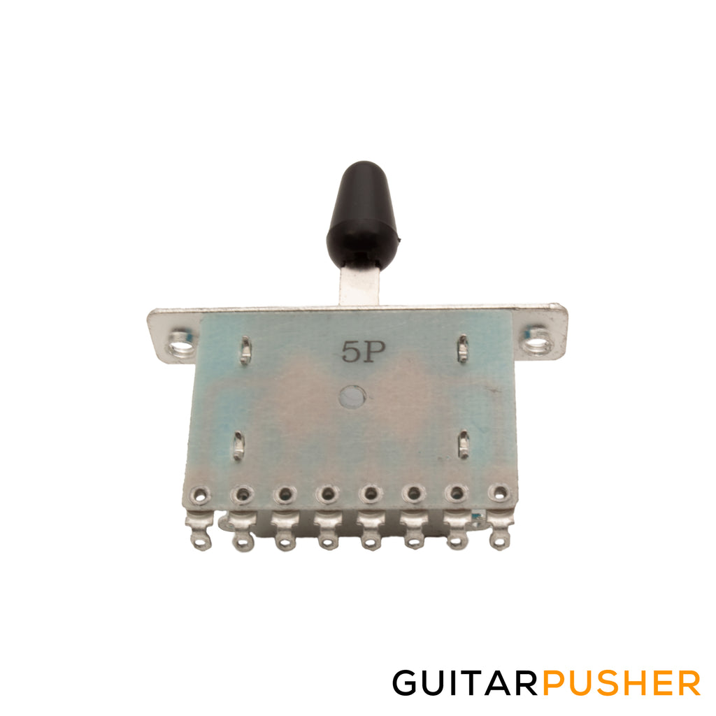 Alpha P-SW61 5-way Strat Switch w/ Black Switch Tip – GuitarPusher