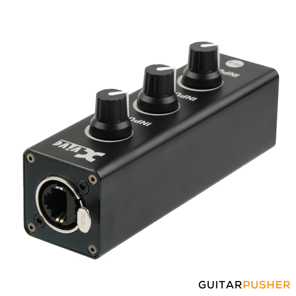Xvive Audio PX Portable 3-Channel Personal Mixer for IEM – GuitarPusher