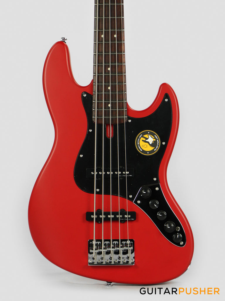 Sire V3 5-string JB Bass Red Satin (2023) – GuitarPusher
