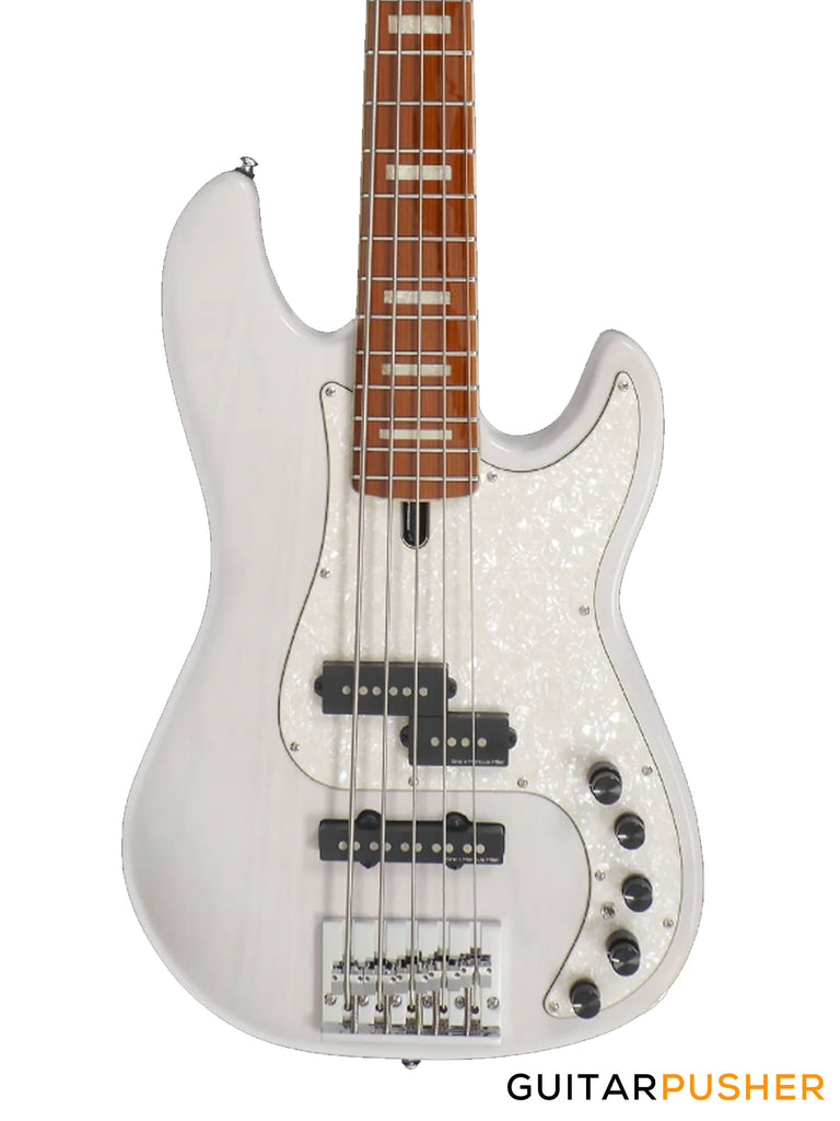 Sire P8 Swamp Ash 5-String Bass - White Blonde (2023) – GuitarPusher