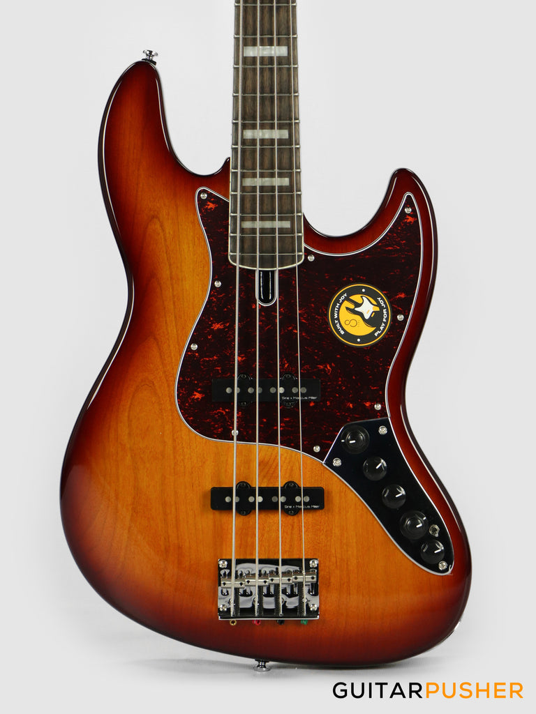 Sire V7 Alder 4-String JB Bass Tobacco Sunburst (2023) – GuitarPusher