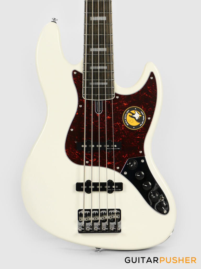 Sire V7 Alder 5-String JB Bass Antique White (2023) – GuitarPusher