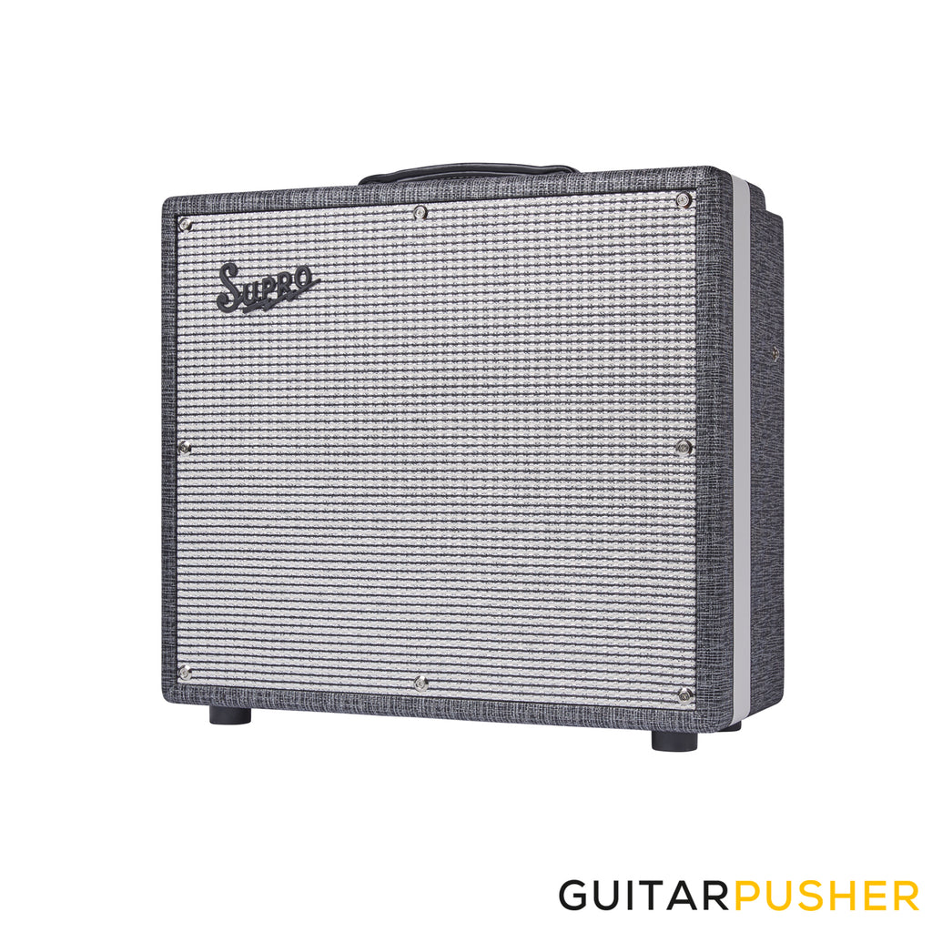 Supro Black Magick 25-Watt 1x12" Reverb & Tremolo All-Tube Combo Ampli ...