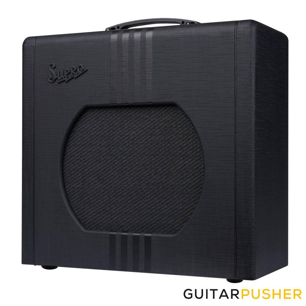 Supro Delta King 12 15-Watt 1x12" All-Tube Combo Amplifier (Black/Blac ...