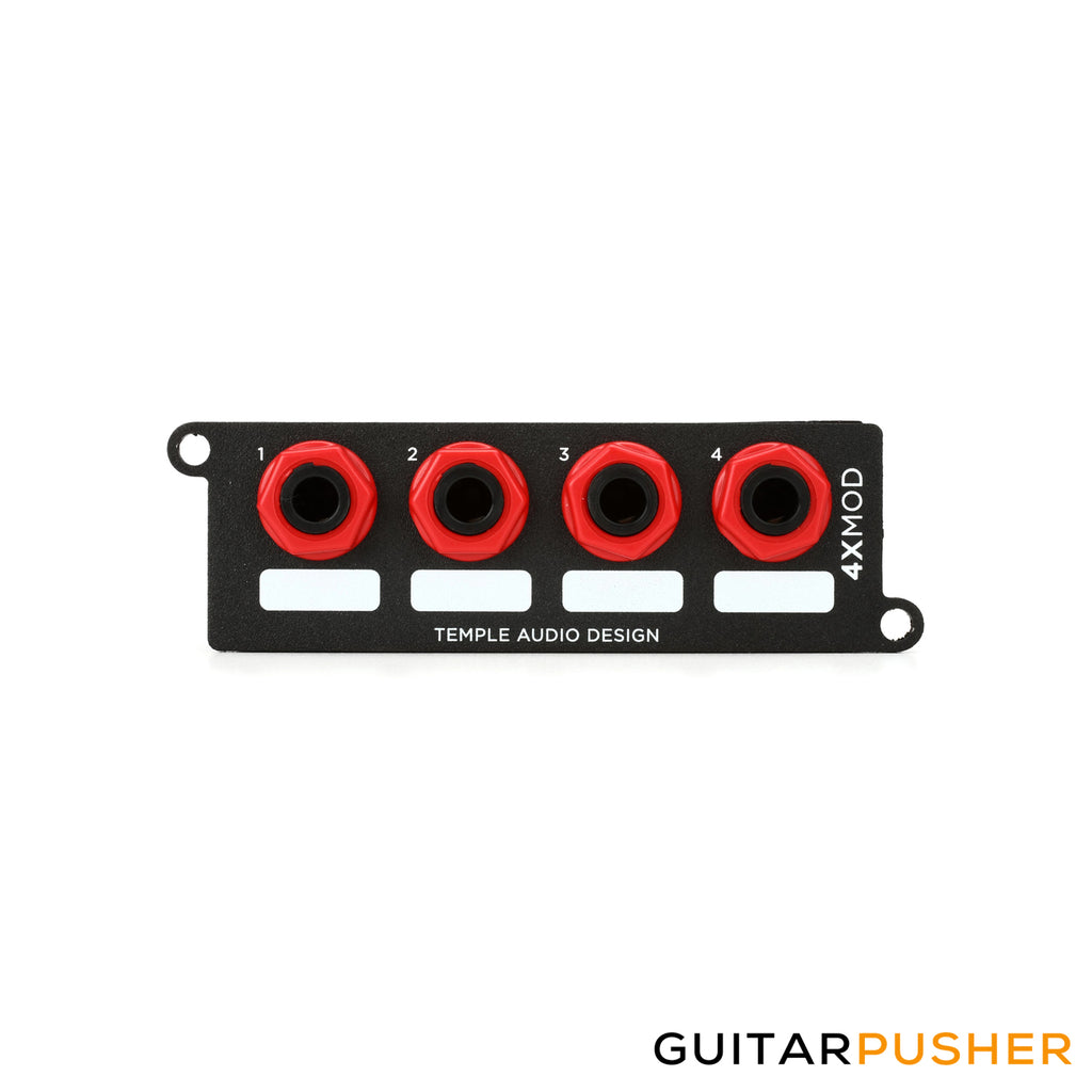 Temple Audio Design 4X MOD 4-Way Jack Patch Module – GuitarPusher
