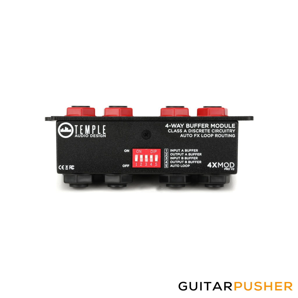Temple Audio Design 4X MOD Pro V2 4-Channel Buffer Module for Templebo ...