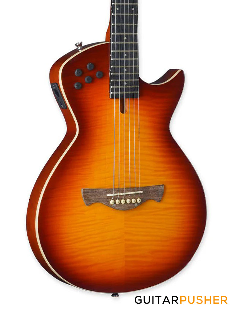 Tagima Modena Steel String Thinline Acoustic-Electric Guitar - Cherry ...