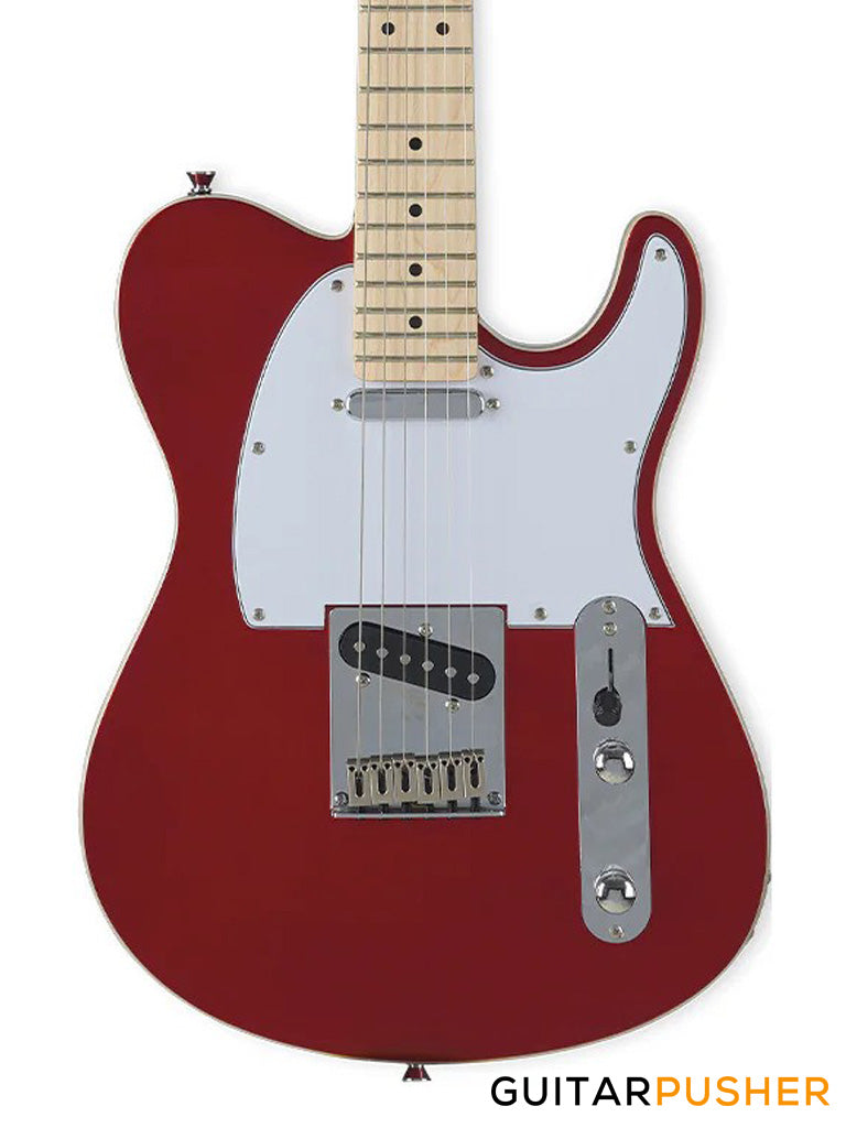 Tagima T-550 T-Style Electric Guitar (Maple Fingerboard/White Pickguar ...