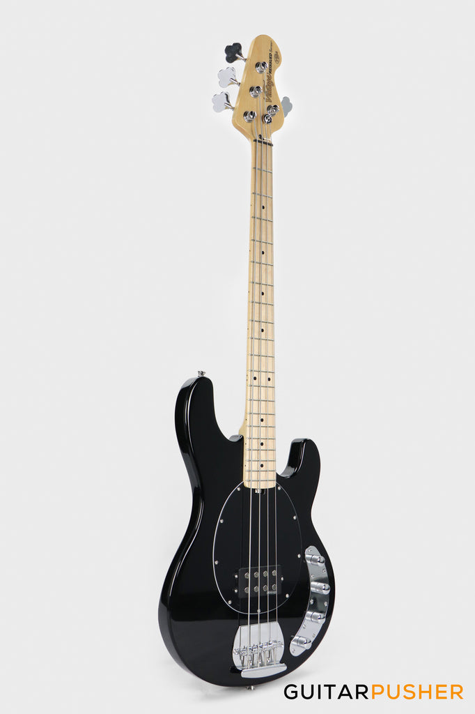 Vintage Reissued V96 4-String Active Bass - Gloss Black – GuitarPusher