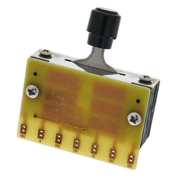 Free-way 3 position by 3 Blade Switch with Black Lever Tip (Tele-style ...