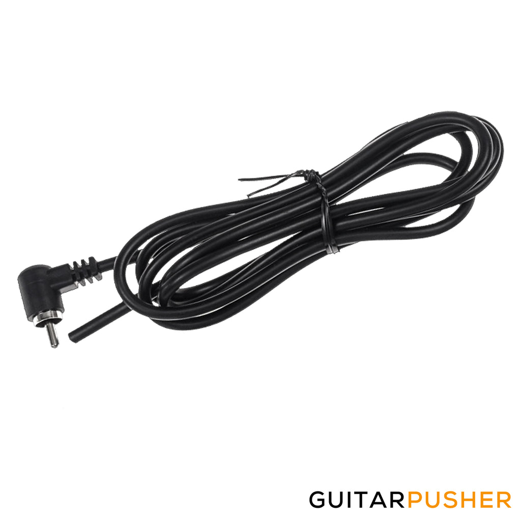 Cioks Open End Flex (Black) - RCA plug with open wire end – GuitarPusher