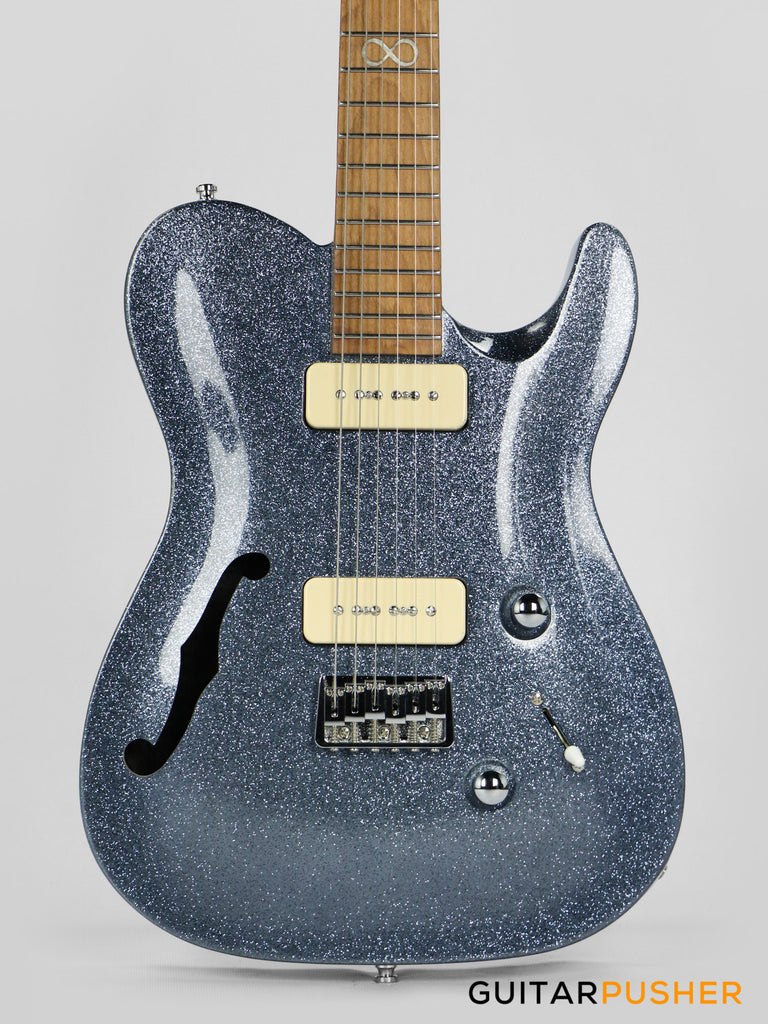 Chapman Guitars ML3 PRO Traditional Semi-Hollow - Atlantic Blue Sparkl ...