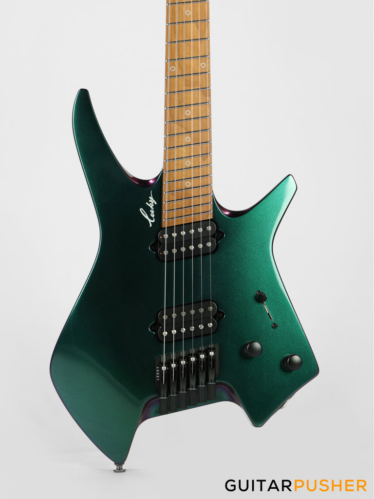 Leeky X-Series X20 Headless Electric Guitar - Chameleon – GuitarPusher