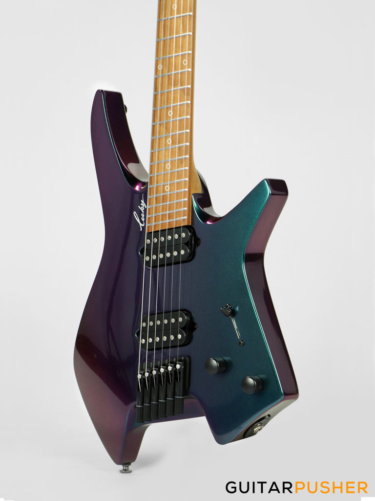 Leeky X-Series X20 Headless Electric Guitar - Chameleon – GuitarPusher