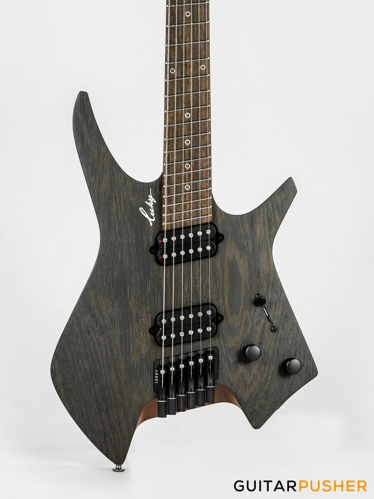 Leeky X-Series X26 Headless Electric Guitar - Wenge – GuitarPusher