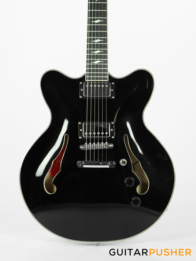 Tagima Seattle Semi Hollow Electric Guitar - Black – GuitarPusher