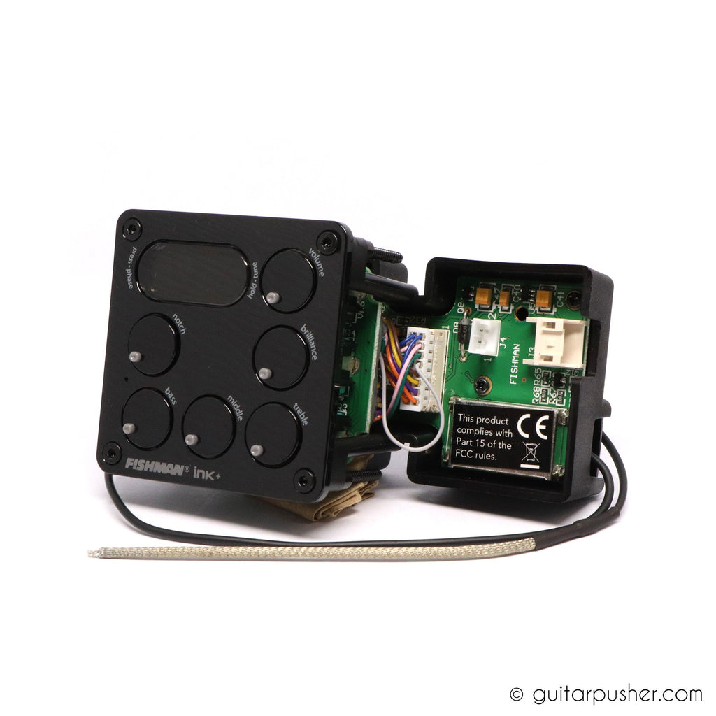 Fishman Ink Plus Acoustic Guitar Piezo Pickup System (INK-500 ...