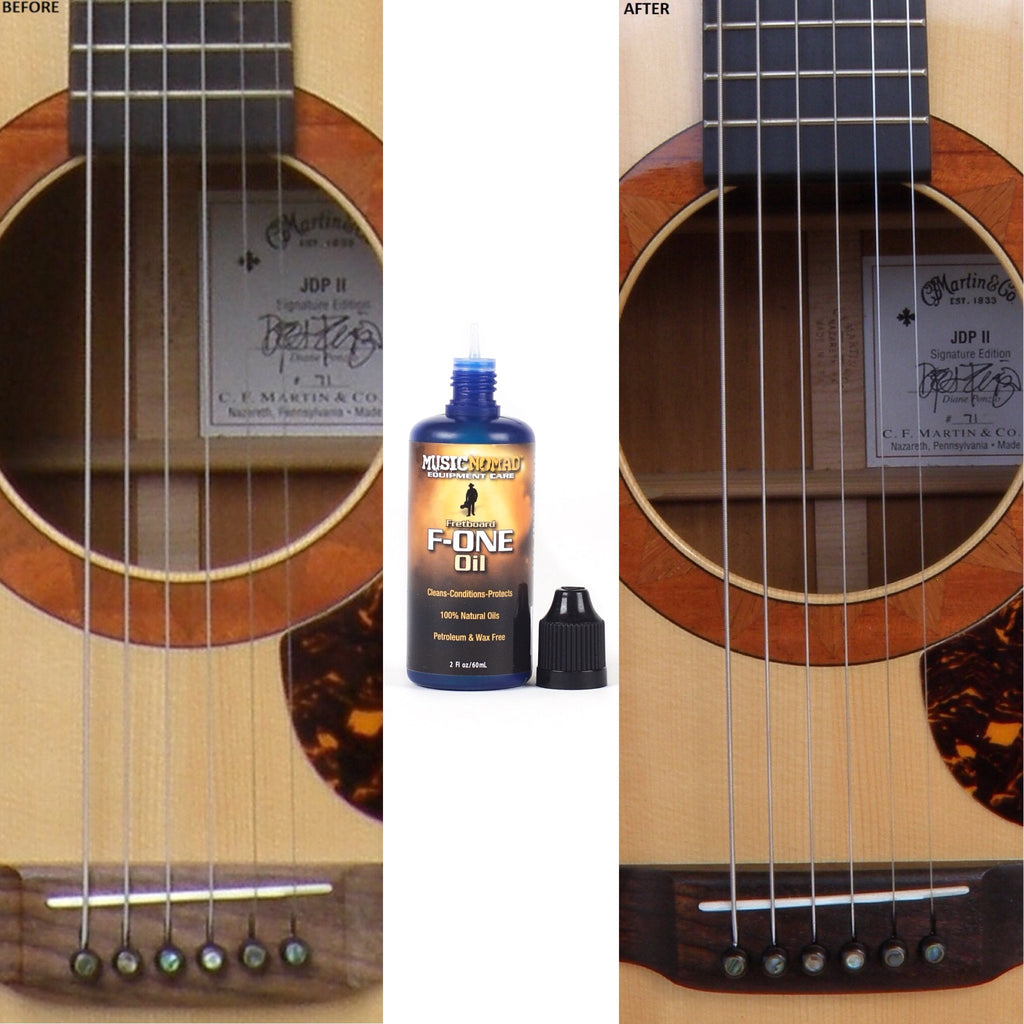 Music Nomad F-One Oil - Fretboard / Fingerboard Cleaner MN105, MN152 ...