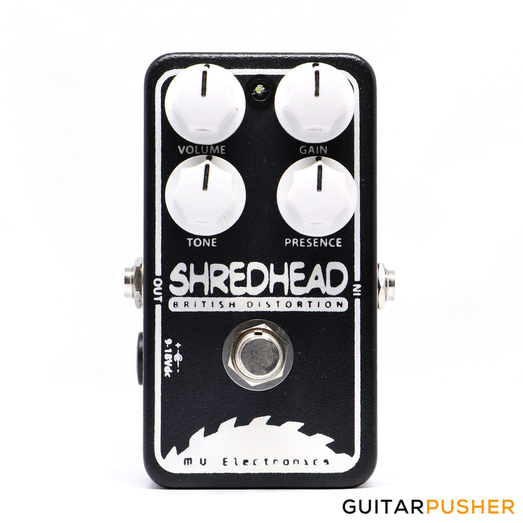 MV Shredhead British Distortion - Black – GuitarPusher