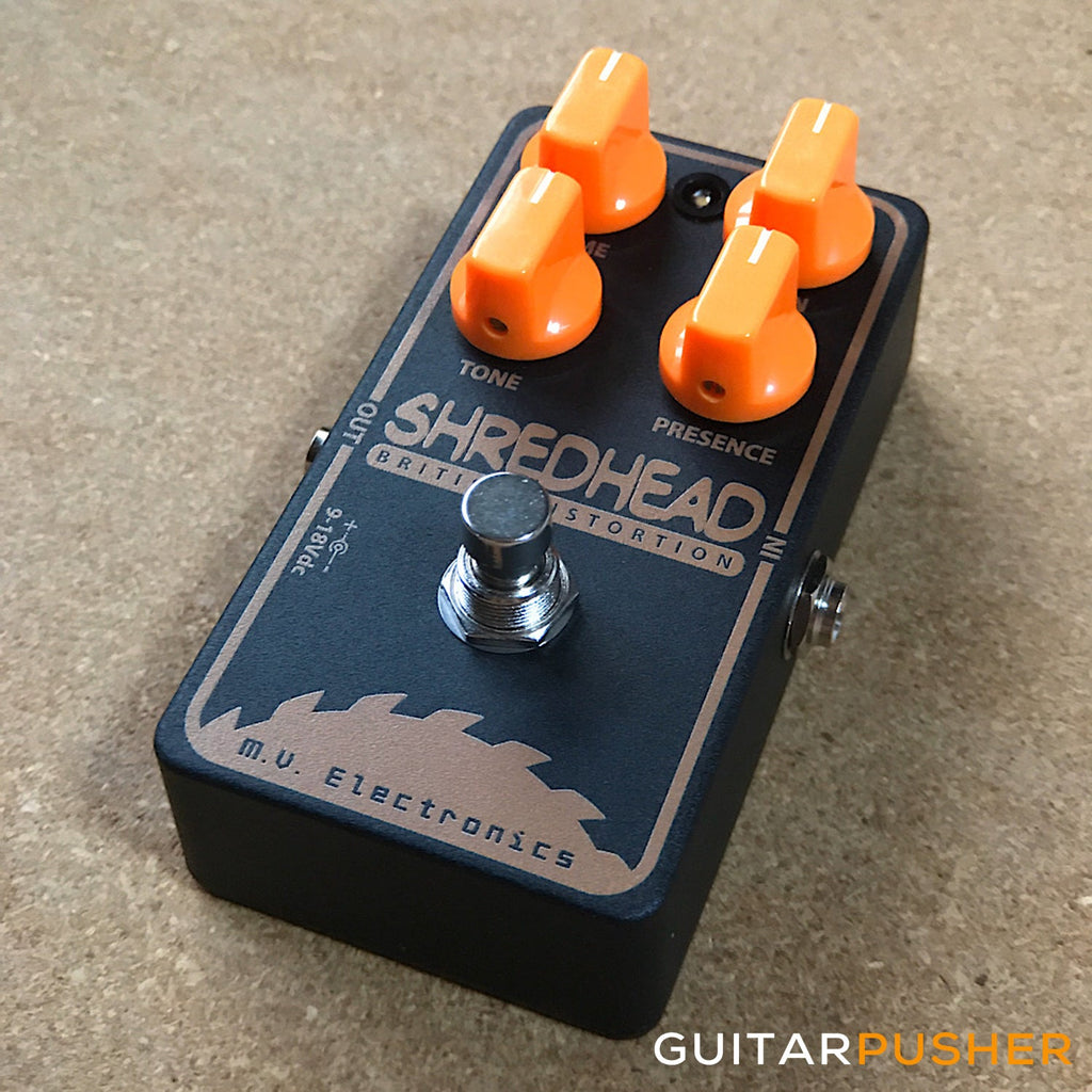 MV Shredhead British Distortion - Guitar Pusher Ltd. Ed. – GuitarPusher