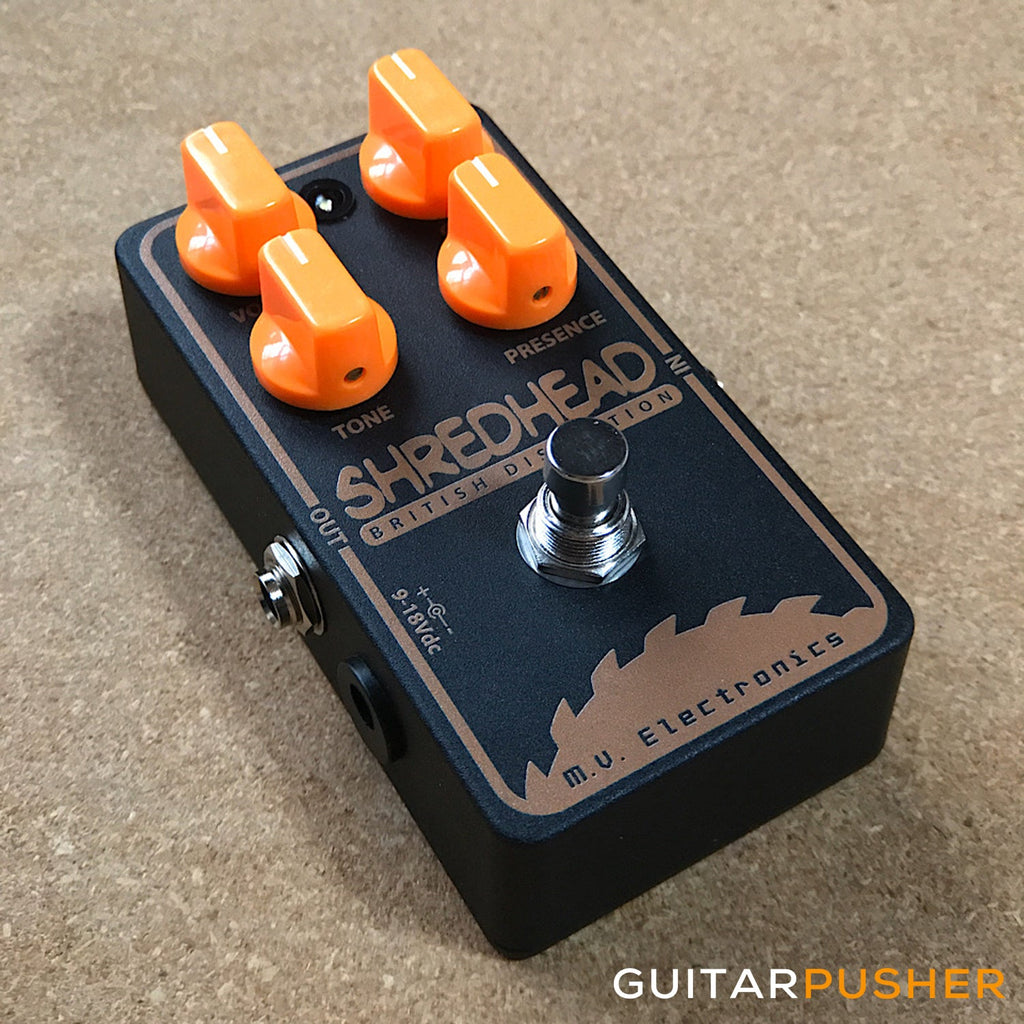 MV Shredhead British Distortion - Guitar Pusher Ltd. Ed. – GuitarPusher