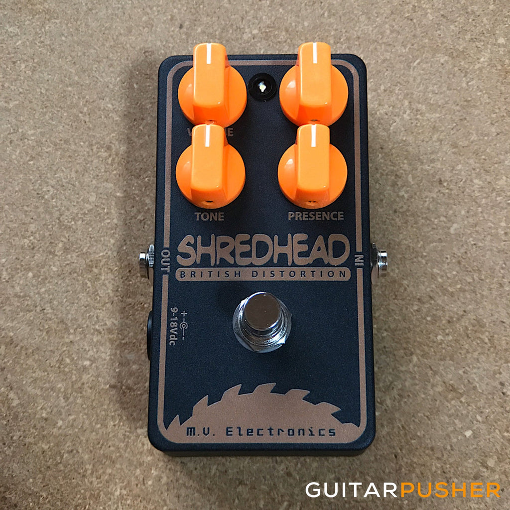 MV Shredhead British Distortion - Guitar Pusher Ltd. Ed. – GuitarPusher