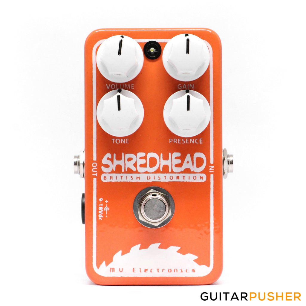 MV Shredhead British Distortion - Orange – GuitarPusher