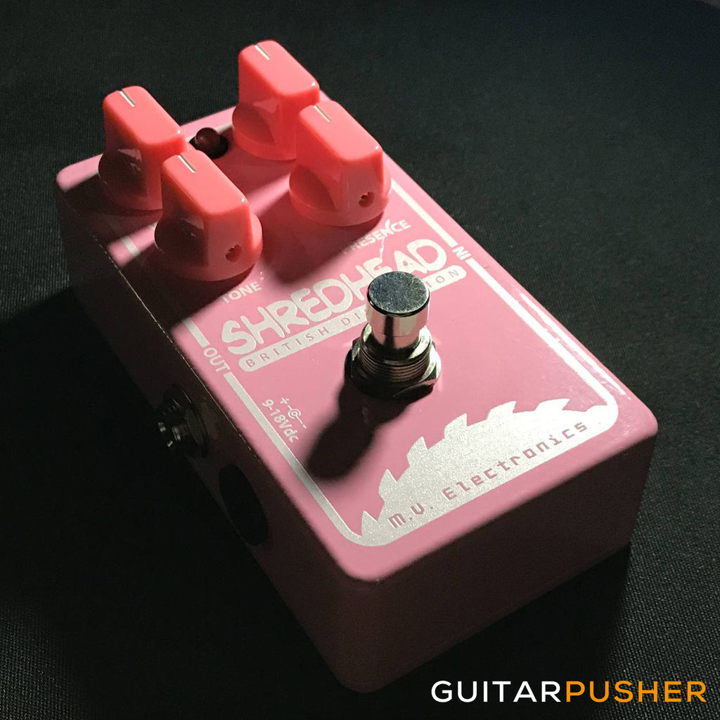 MV Shredhead British Distortion - Pink – GuitarPusher