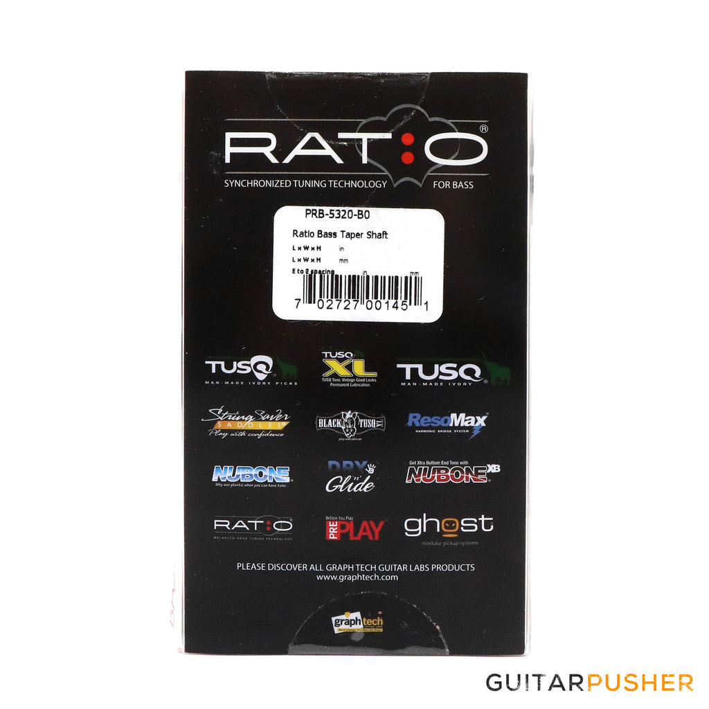 Graphtech Ratio 5-String 3+2 Y-Style Bass Machine Heads PRB-5320-B0 PR ...