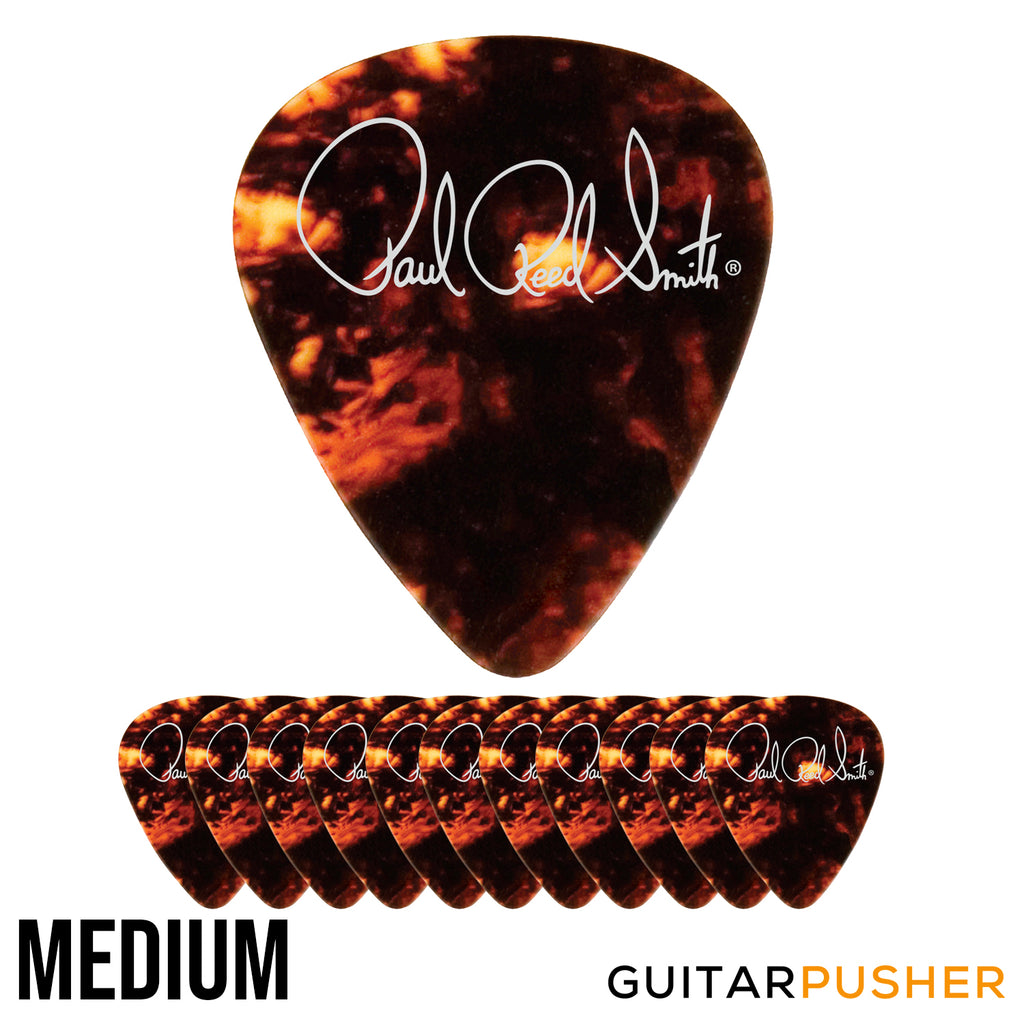 PRS Classic Tortoise Shell Celluloid Picks (12 pcs.) – GuitarPusher