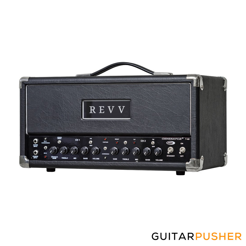 REVV Generator 7-40 7/40-watt 2-Channel All-Tube Amplifier Head ...