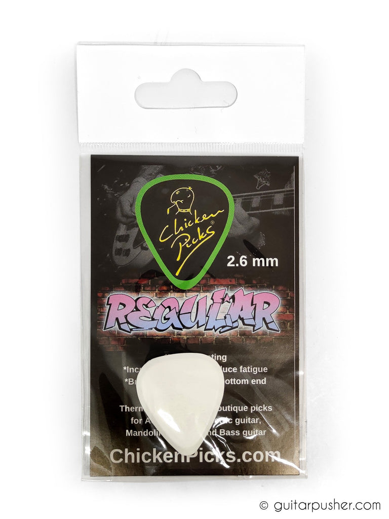 Chicken Pick REGULAR Pick 2.6 mm – GuitarPusher