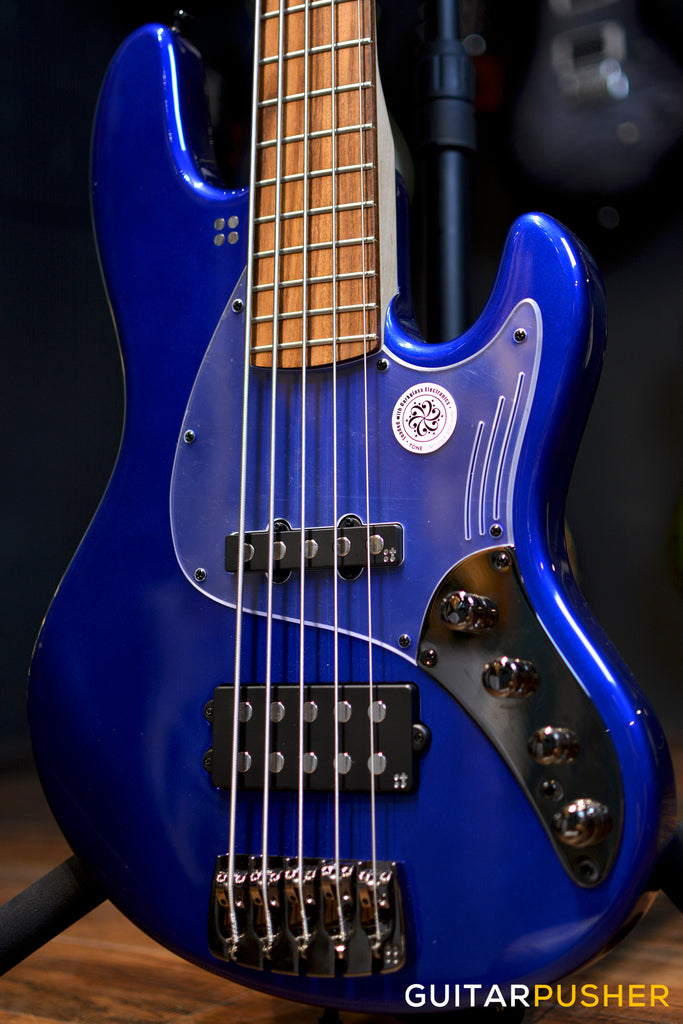 Sandberg California Grand Dark 5-String J-MM Bass - San Remo Blue ...