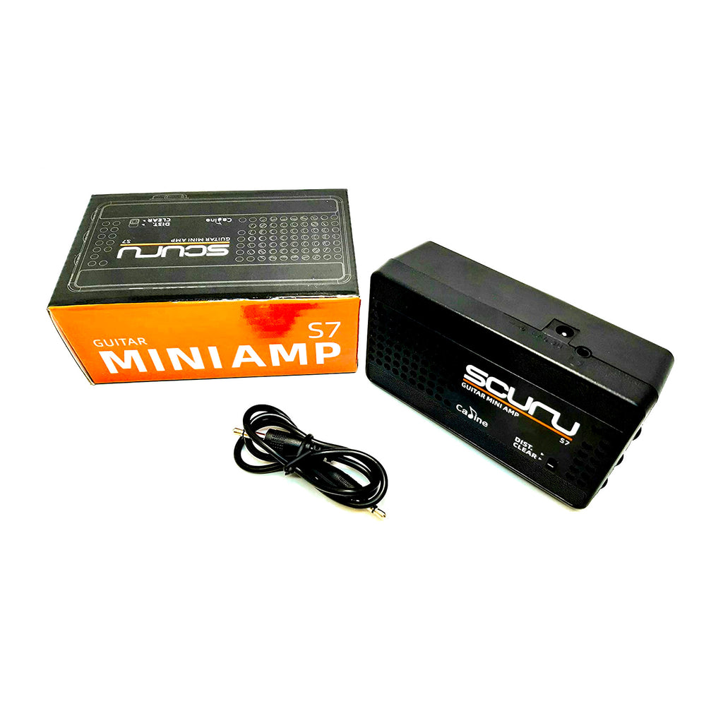 Scuru S7 3W Portable Practice Guitar Amplifier with Drive Channel ...